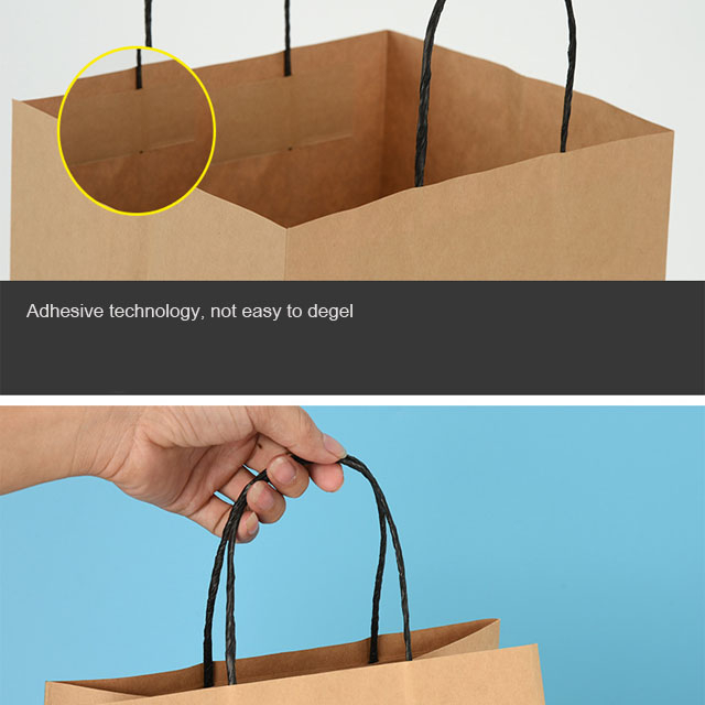 Eco-friendly kraft paper baking paper bag - Buy shopping bag, paper bag ...