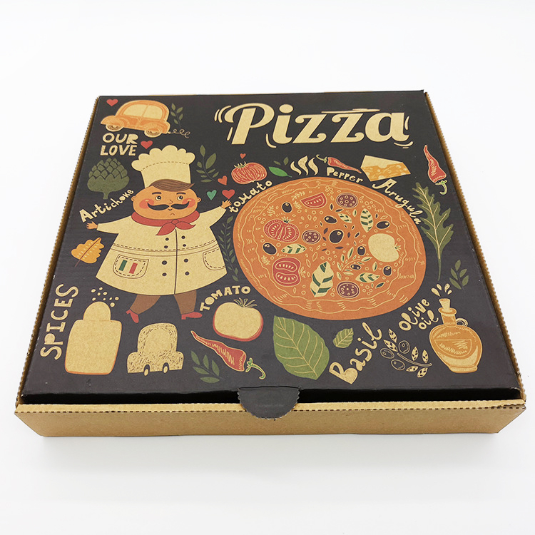 6-14inch Corrugated Pizza Box Folding Box - Buy Standard Pizza Box Size ...